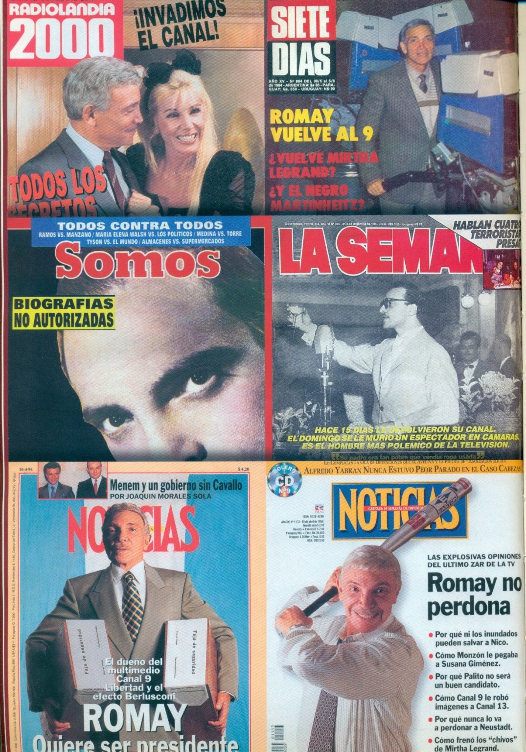 Se cumplen 8 años del fallecimiento de Alejandro Romay, el gran zar de ...